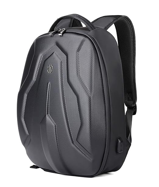 Buy Red Lemon Arctic Hunter Anti Theft Hard-Shell Laptop Backpack Semi ...