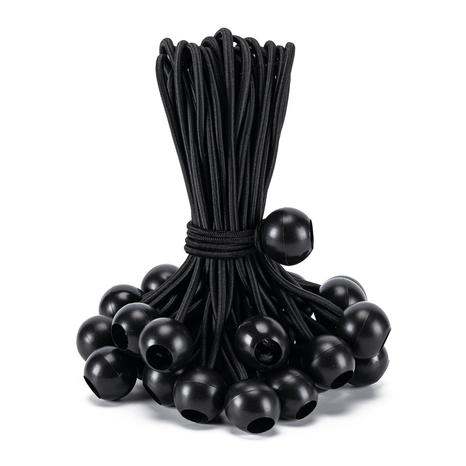 Snapklik.com : 30 Pack Ball Bungee Cord, 9 Inch Heavy Duty Bungie Cord ...