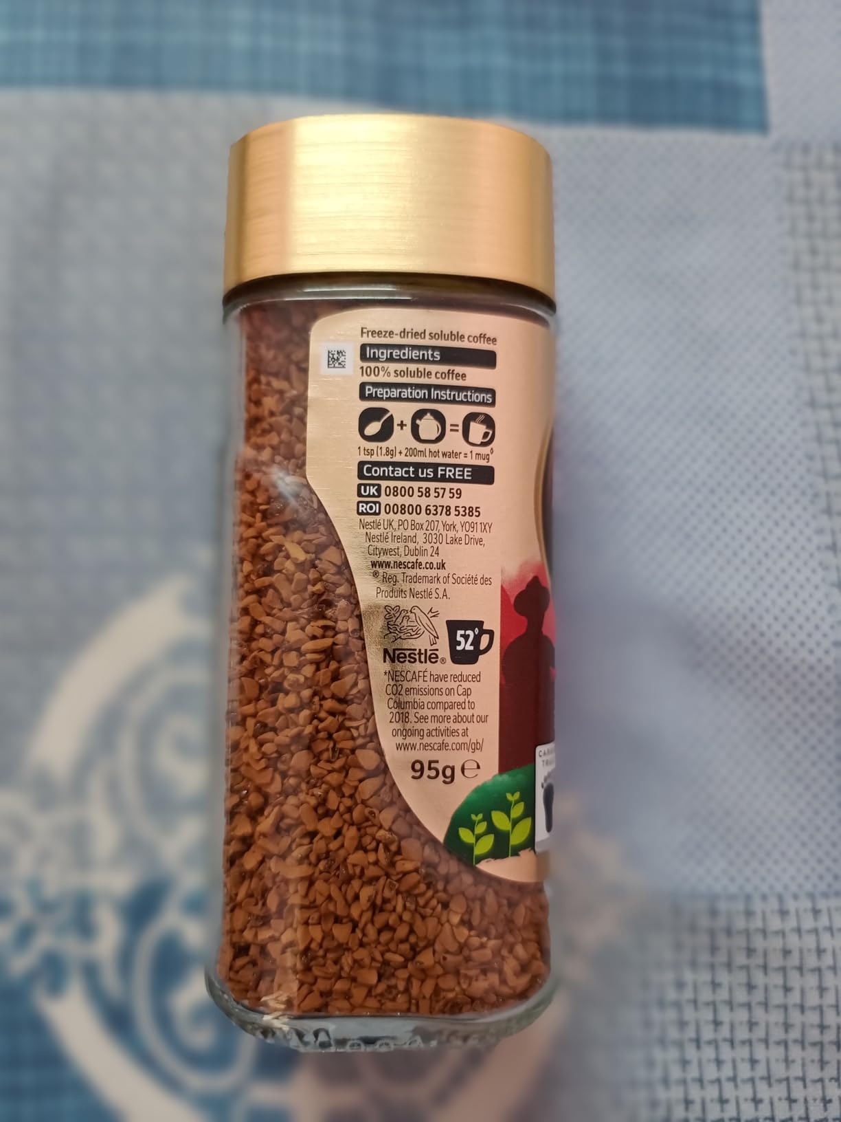 Nescafe Cap Colombia Instant Coffee Granule Jar, 100 Gram : Amazon.in ...