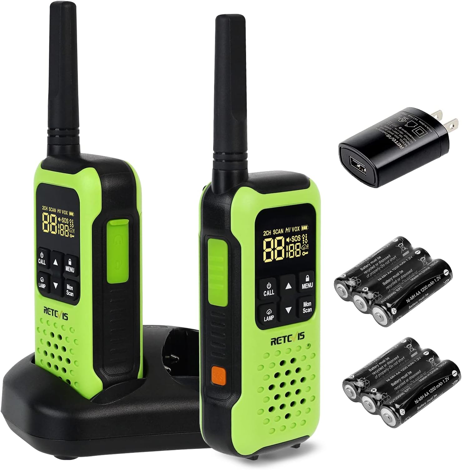 Amazon.com: Motorola Solutions T600 35 mi. Waterproof Two-Way Radio ...