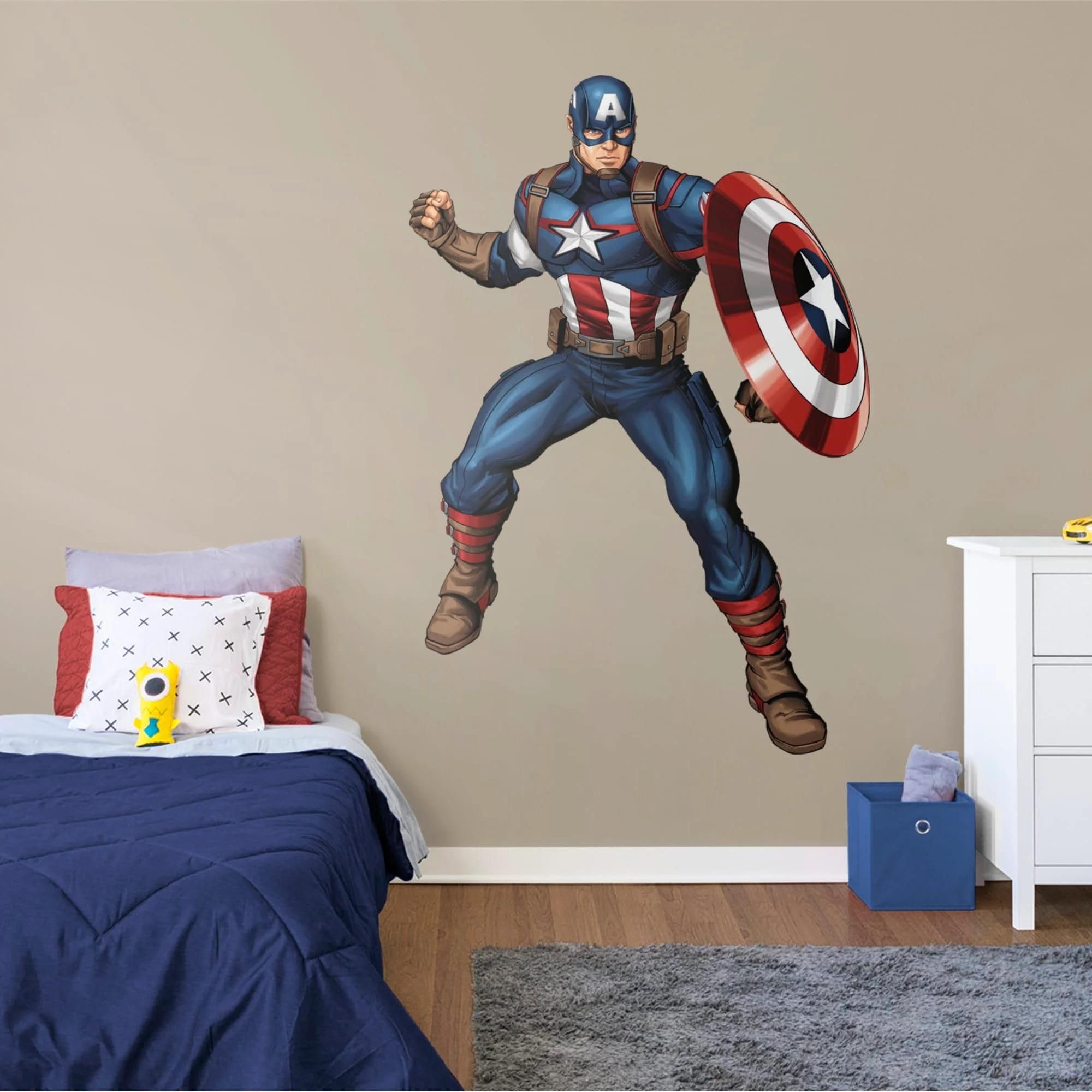 Amazon.com: Fathead Captain America: Avengers Assemble-Life-Size ...