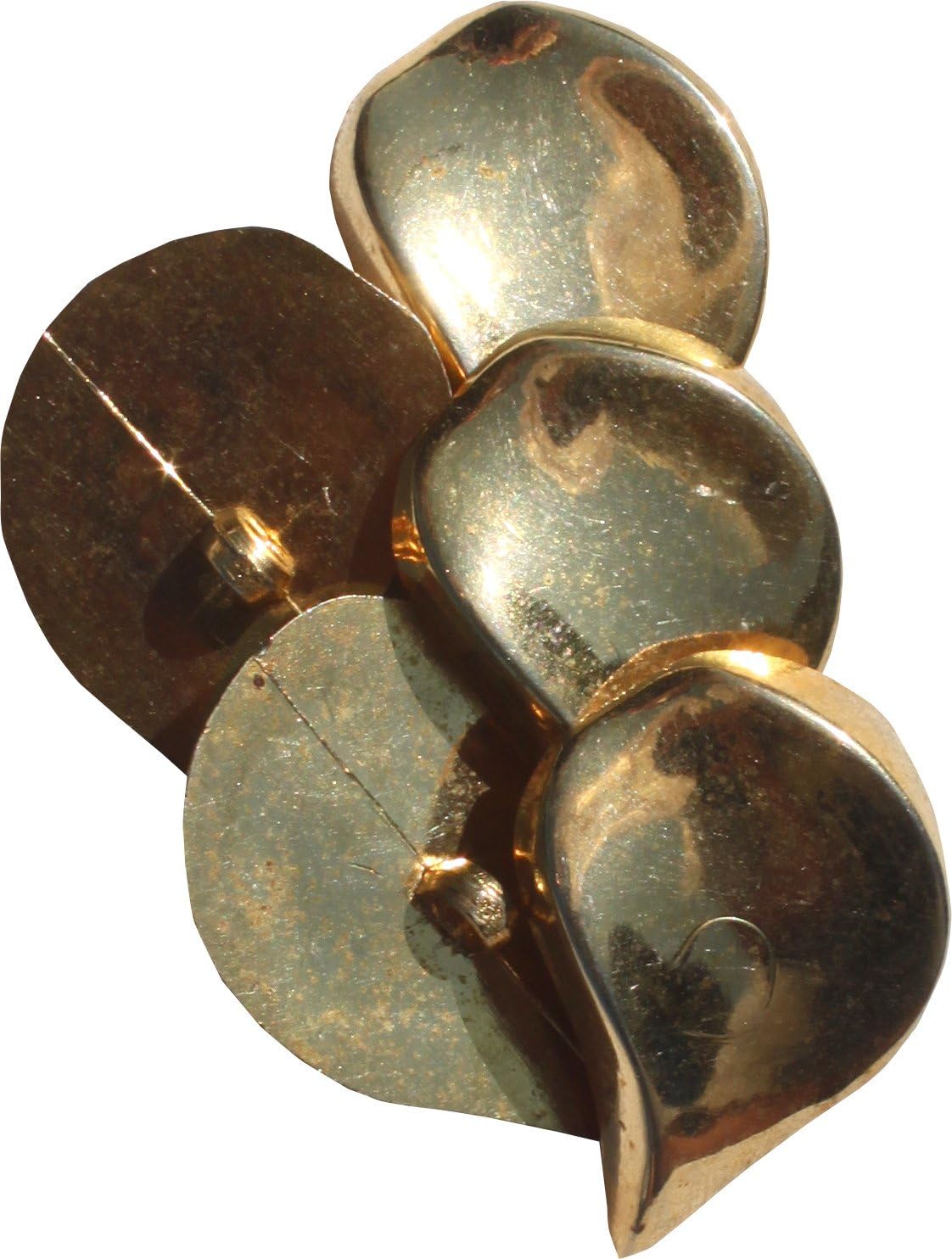 Amazon.com: RaanPahMuang Large Tear Shaped Button Motif Applique ...