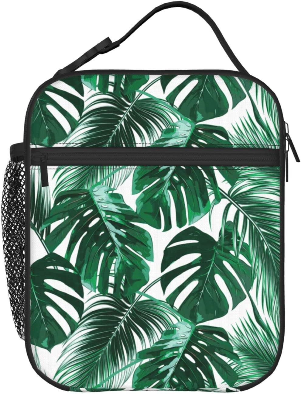 Amazon.com: PrelerDIY Tropical Palm Leaves Lunch Box - Insulated Lunch ...