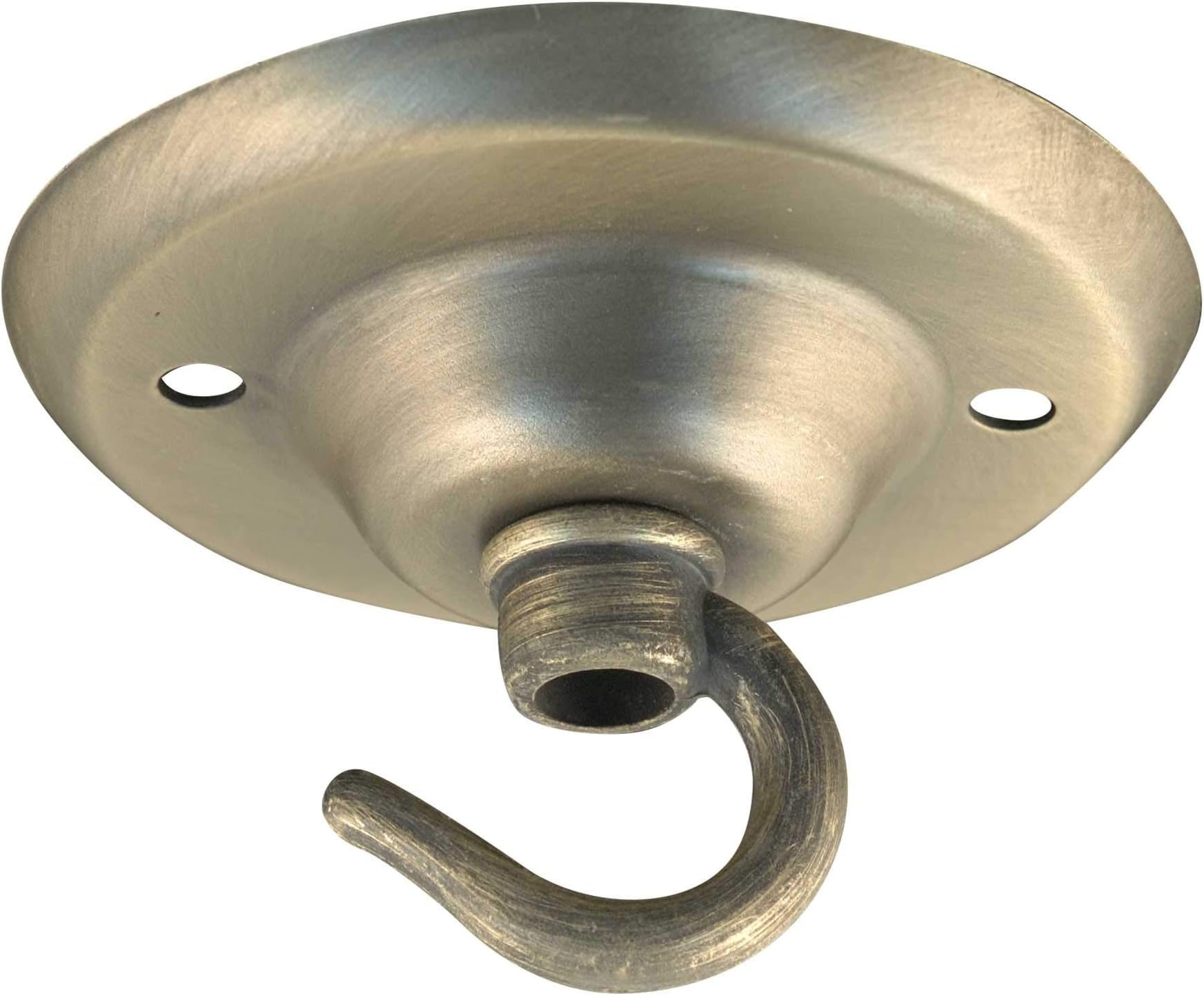 Ceiling Rose Hook Plate 75mm Diameter with Matching Screws Antique ...