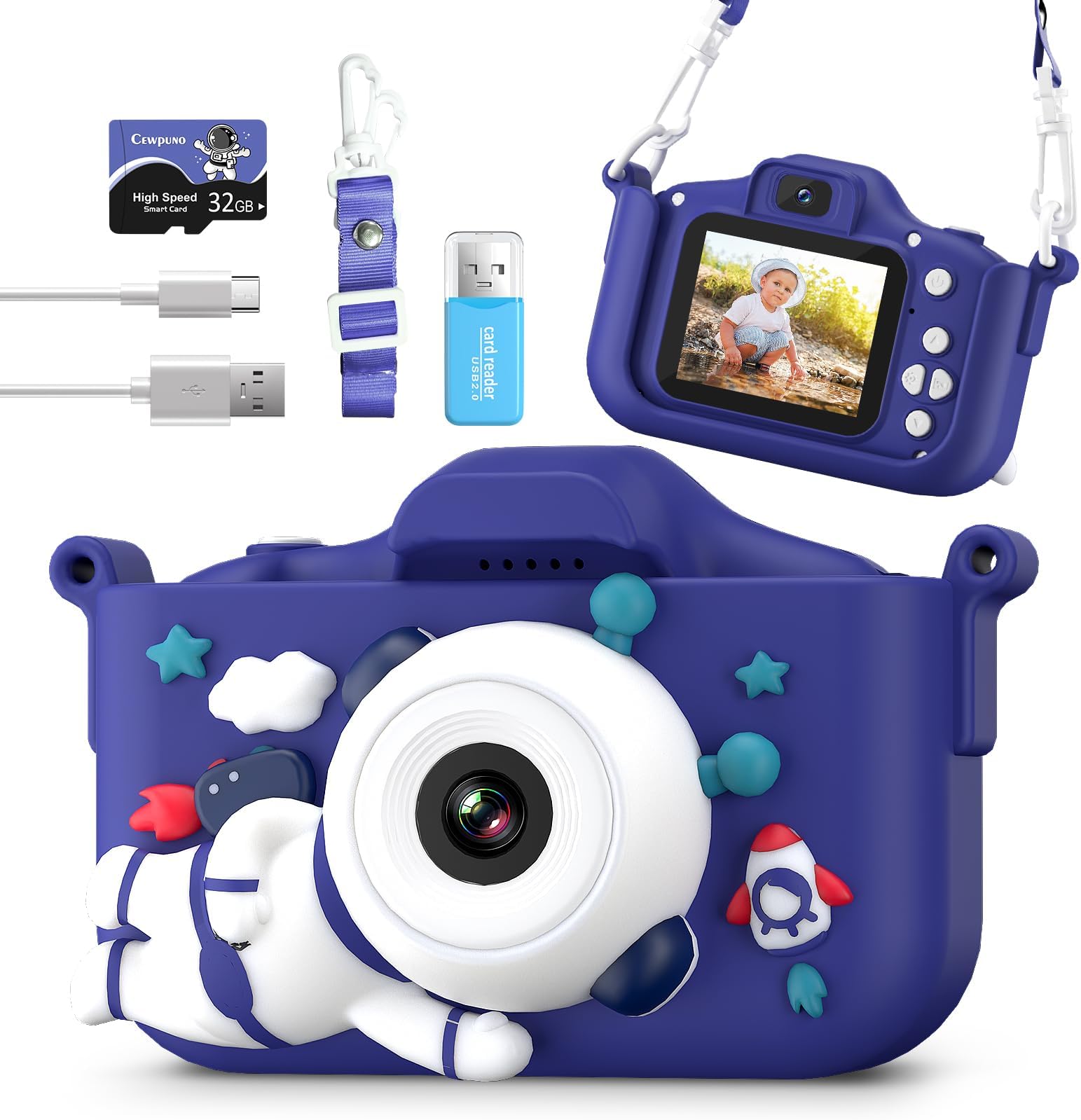 Kids Camera Appareil Photo Numérique Enfant Mini Numérique Caméra pour ...