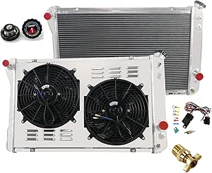 Amazon.com: OzCoolingParts New 3 Row Core Aluminum DPI951 Radiator + 2 x 12" Fan w/Shroud for ...