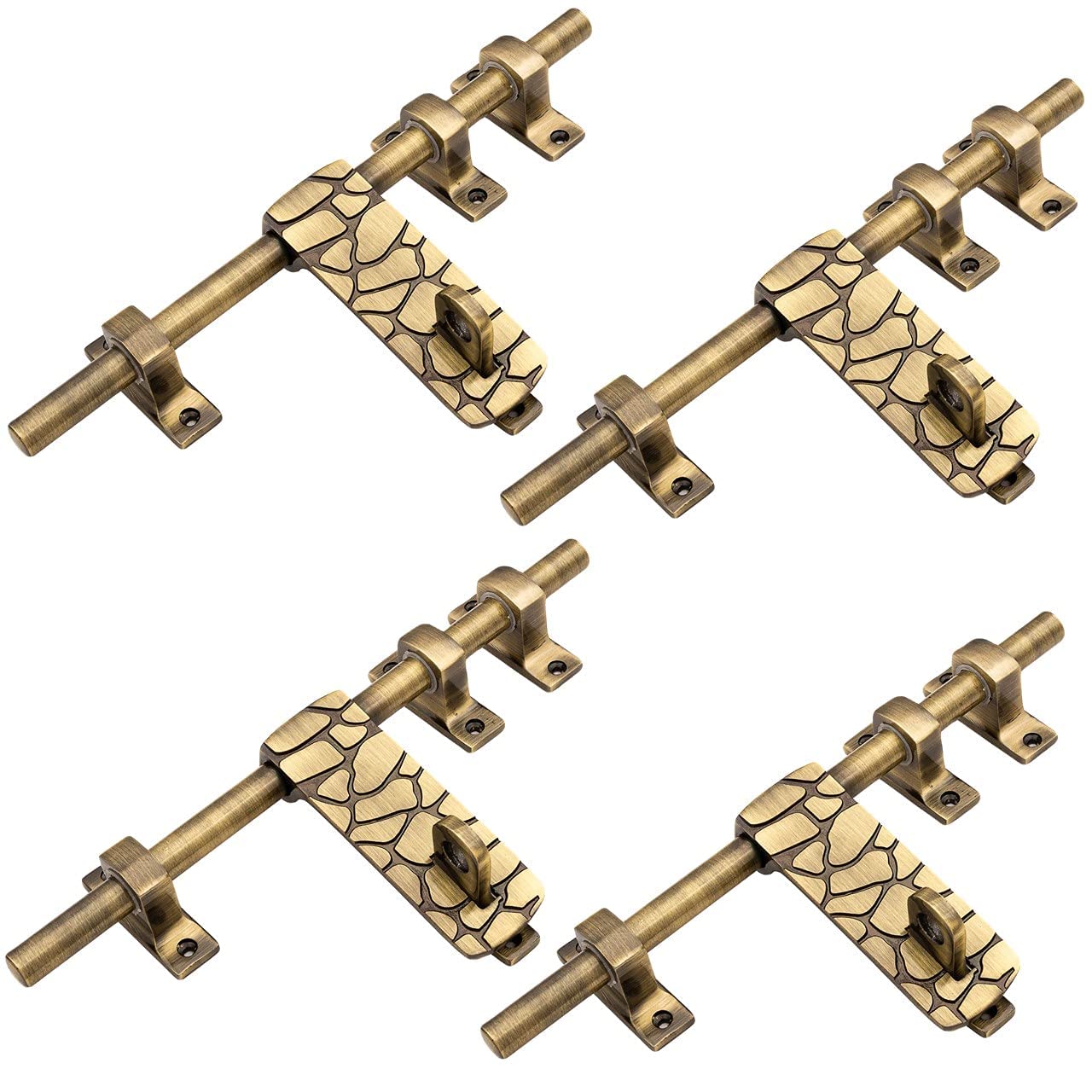 12 inches Aluminium Door Fittings Al Drop Set | Main Double Door ...