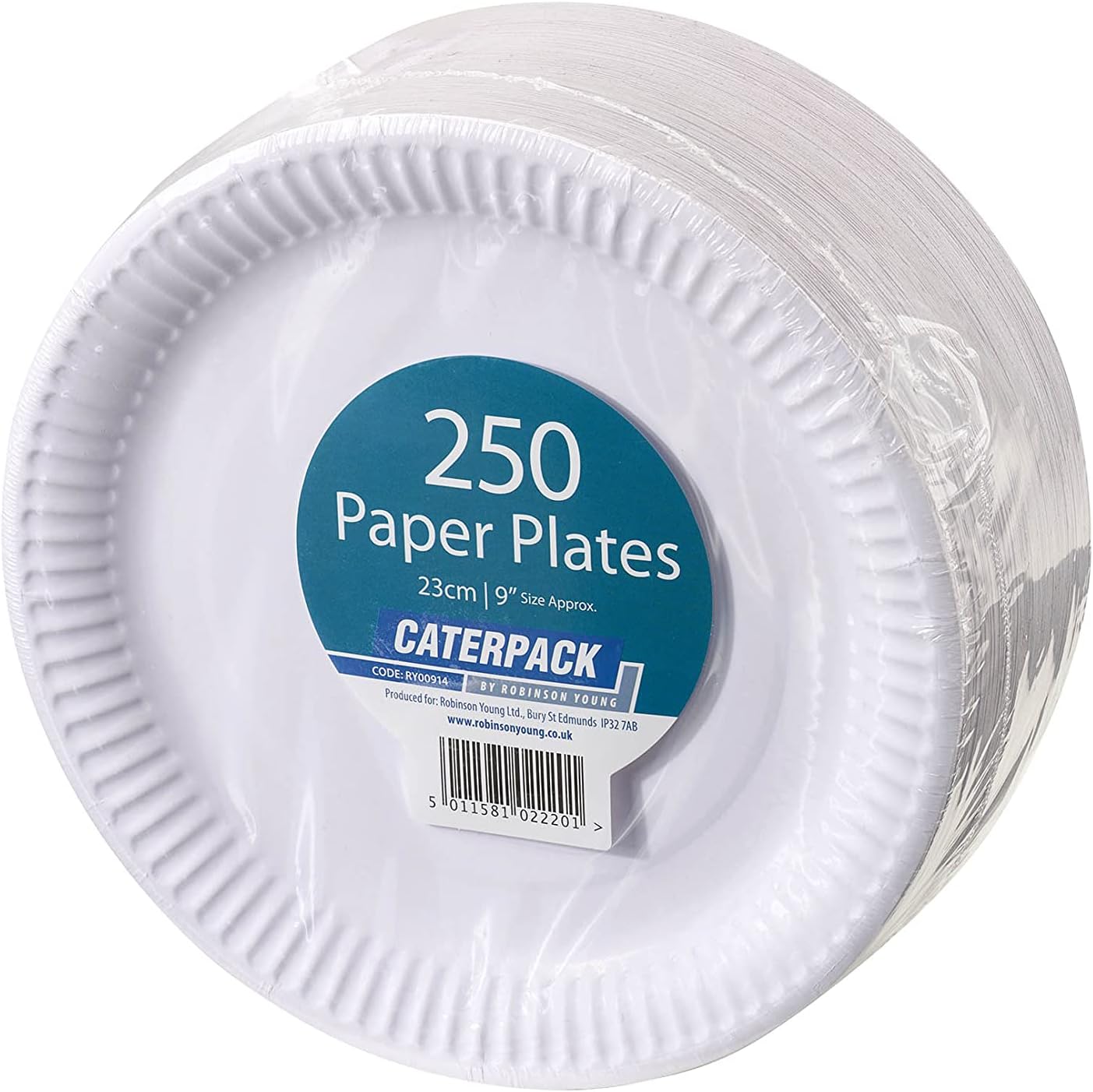 Paper plates 15cm, 6" Pack of 100 : Amazon.co.uk: Home & Kitchen