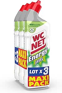 WC Net Energy Gel WC Javel 3 x 750 ml : Amazon.fr: Epicerie