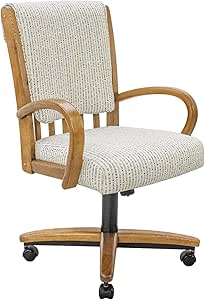 Amazon.com - Chromcraft 4 Set of Caster Swivel Tilt Dining Chairs ...