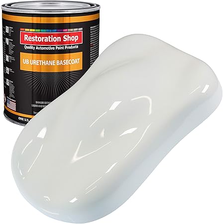 Amazon.com: Restoration Shop - Jet Black Urethane Basecoat Auto Paint ...