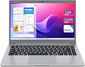 Amazon.com: jumper Laptop Computer, One Year 365, 14 Inch FHD Display ...
