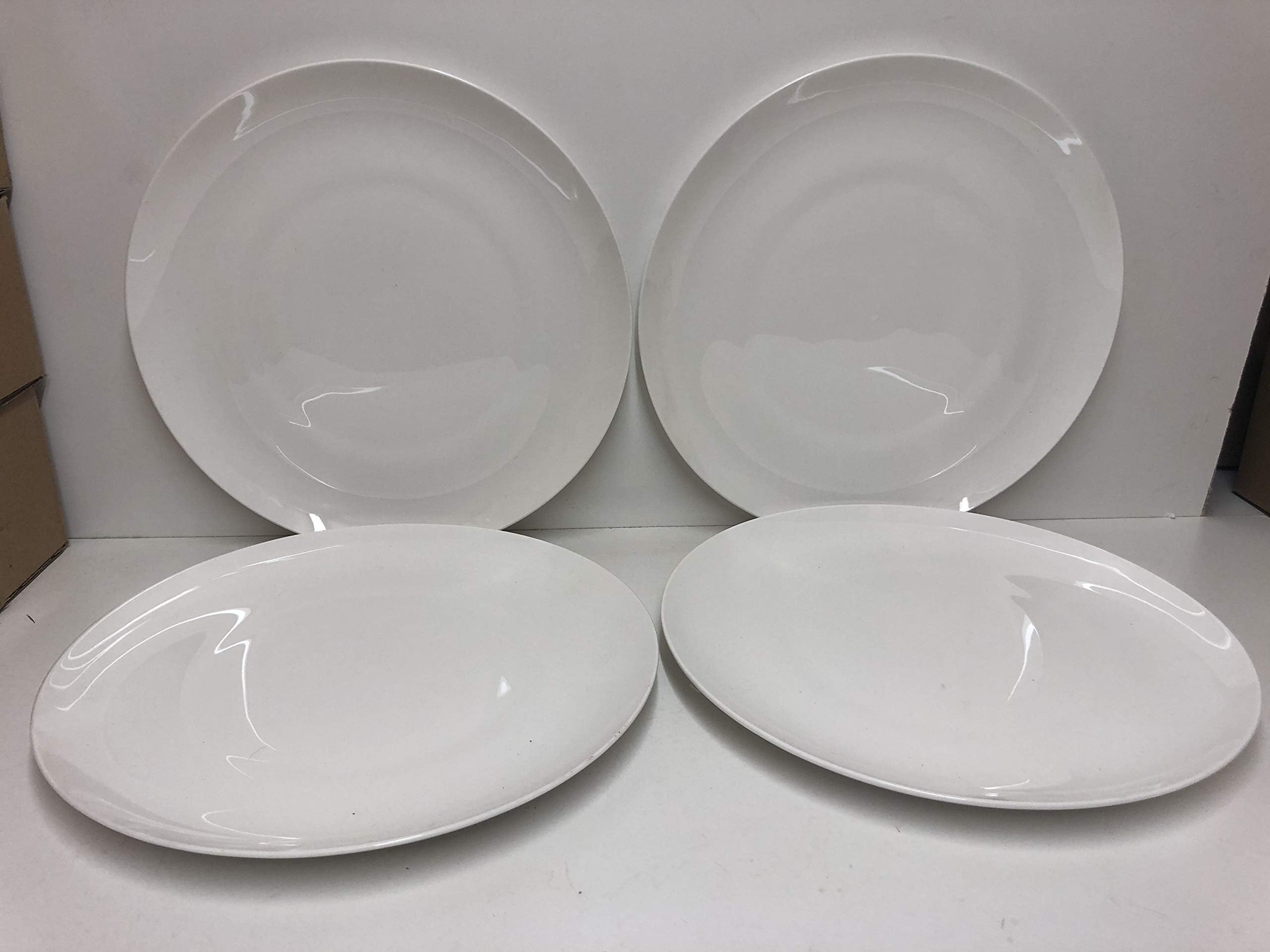 Maxwell & Williams Cashmere Dinner Plates, Coupe Style, Fine Bone China ...