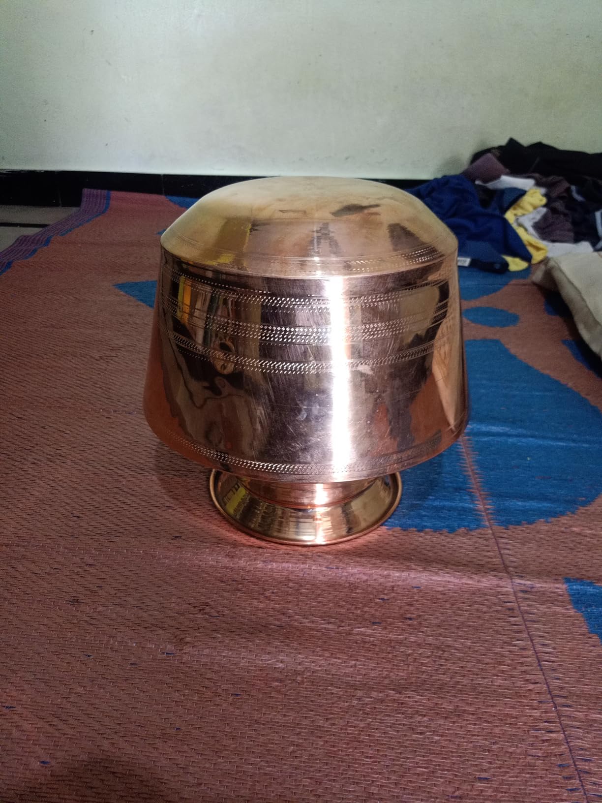 Buy MYNAKSHA Copper Handa Water Dispenser | Water Storage Container ...