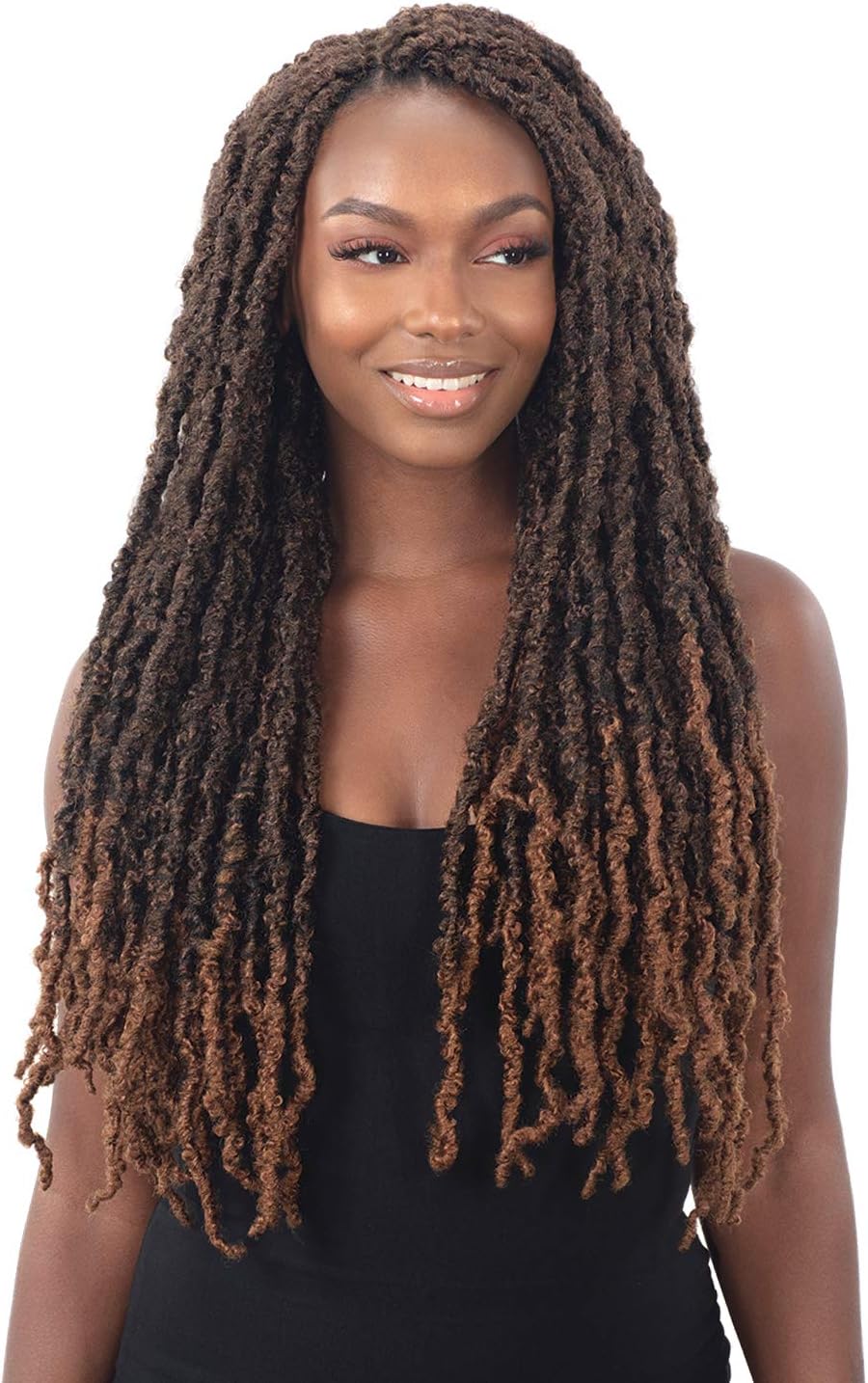 Amazon.com : FREETRESS BRAIDS 3X French Curl Braid 22'' (3 Pack, 1B ...
