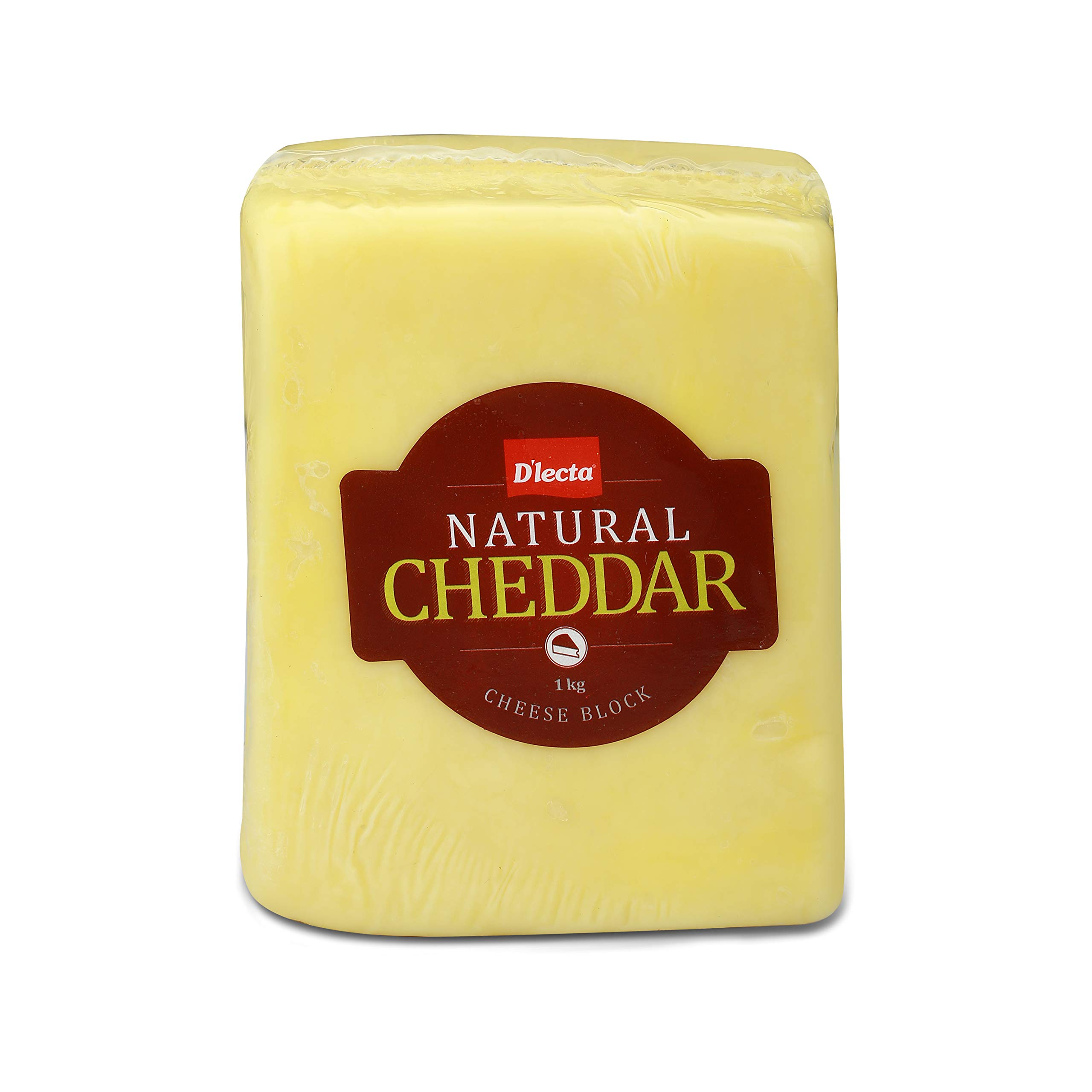 D'lecta Foods Natural Cheddar Cheese Block (1 Kg)- Buy Online in India ...