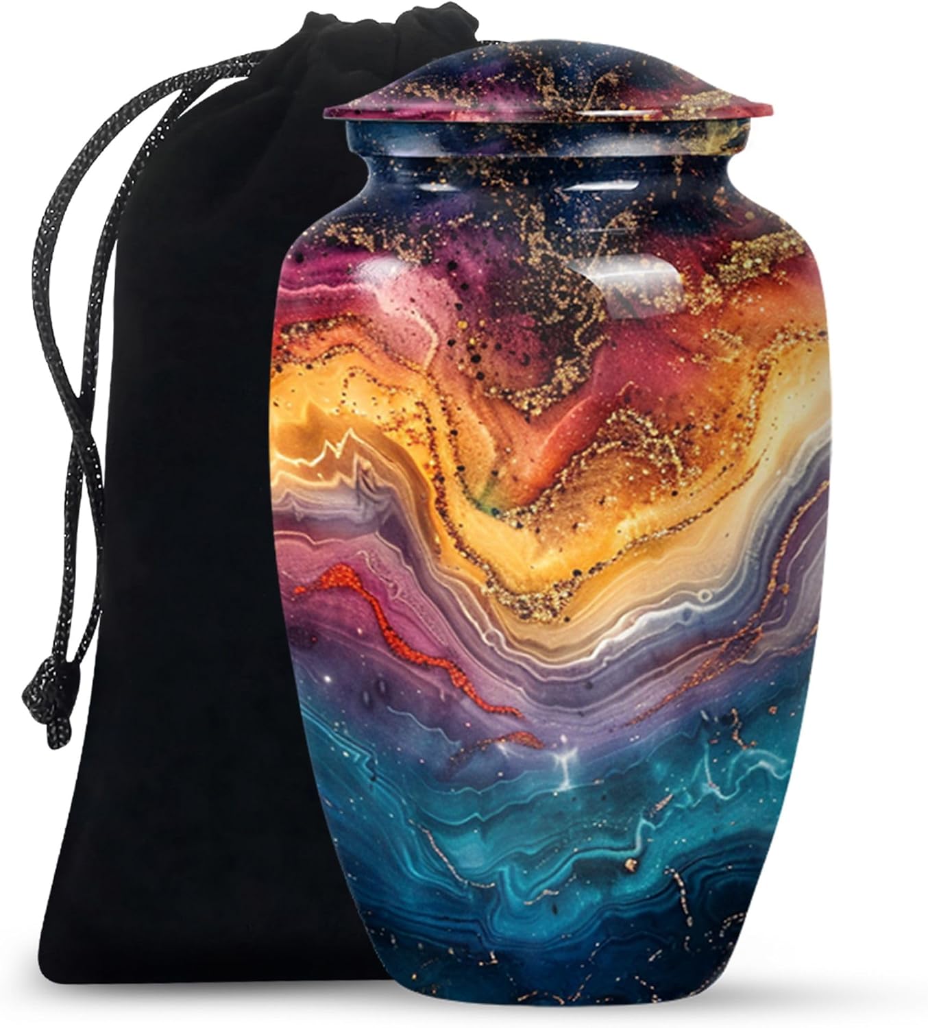 Amazon.com: Abstract Urn, Urns for Cremation Ashes, Funeral Urns ...