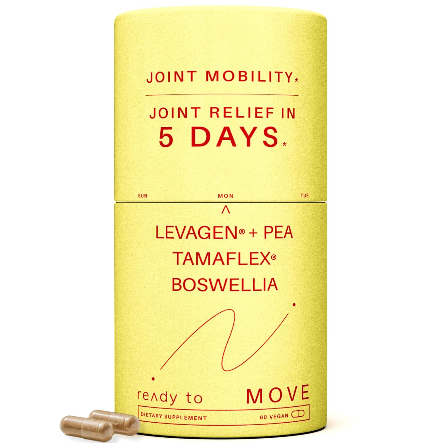 Amazon.com: MOVE Fast Acting Joint Supplements | Tamaflex® Turmeric ...