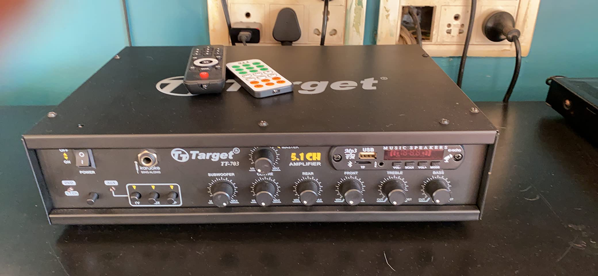 Target – TT 703 Karoake Copper Transformer 150 Watts 5.1 Channel ...