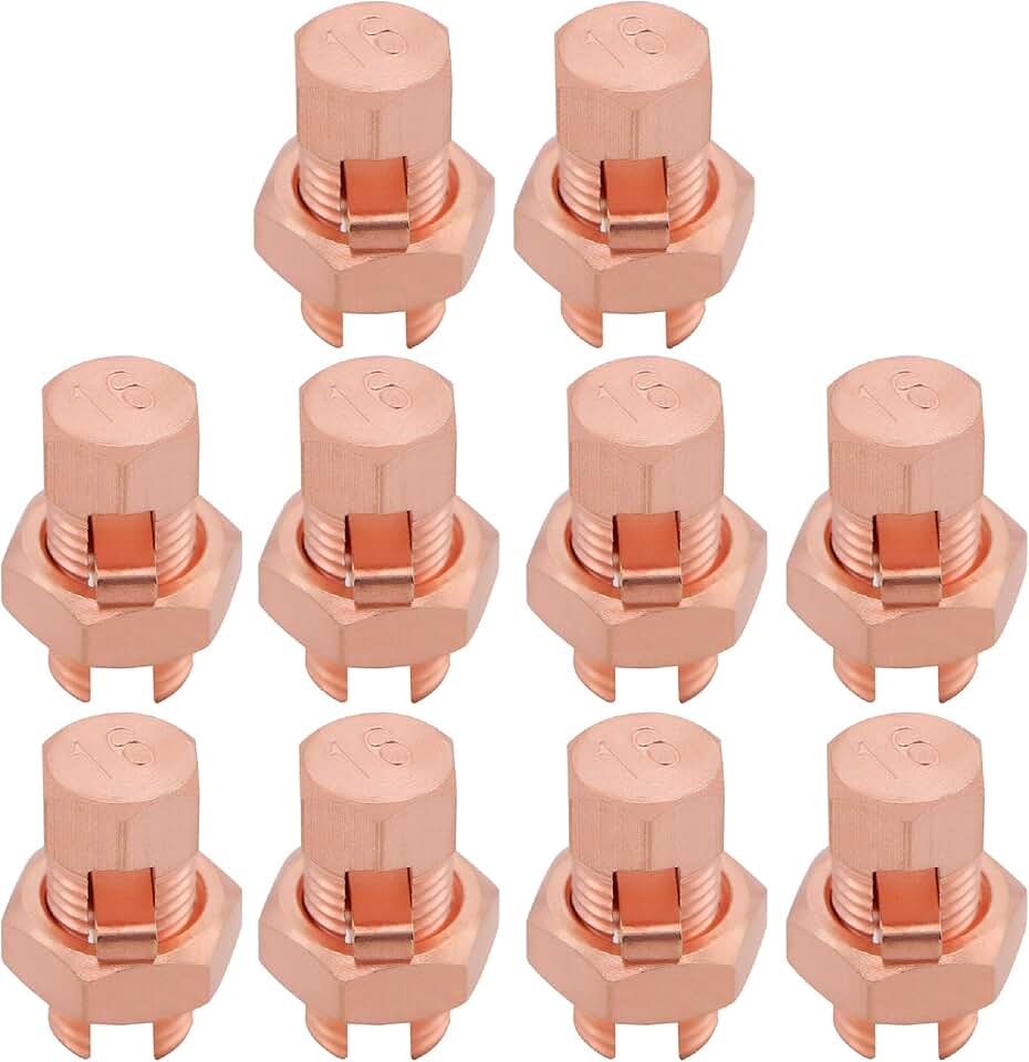 Amazon.com: Electrical Split-Bolt Connectors - Split-Bolt Connectors ...