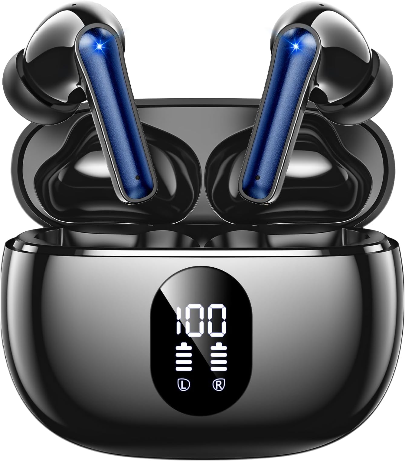 Amazon.com: ZZU Wireless Earbuds, Bluetooth Ear Buds with Big Bass ...