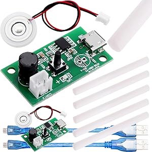DAOKAI 2 pcs Micro USB Humidifier Module Atomization Disc 5V Module ...