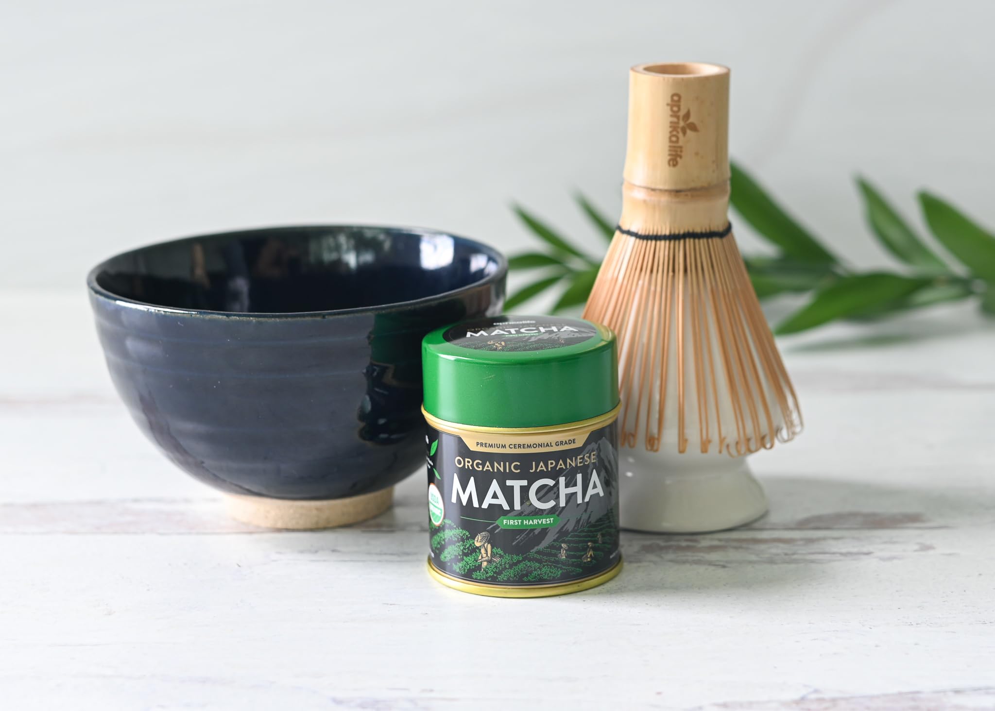 Snapklik.com : Dark Navy Blue Ceramic Matcha Set - Japanese Matcha Bowl ...