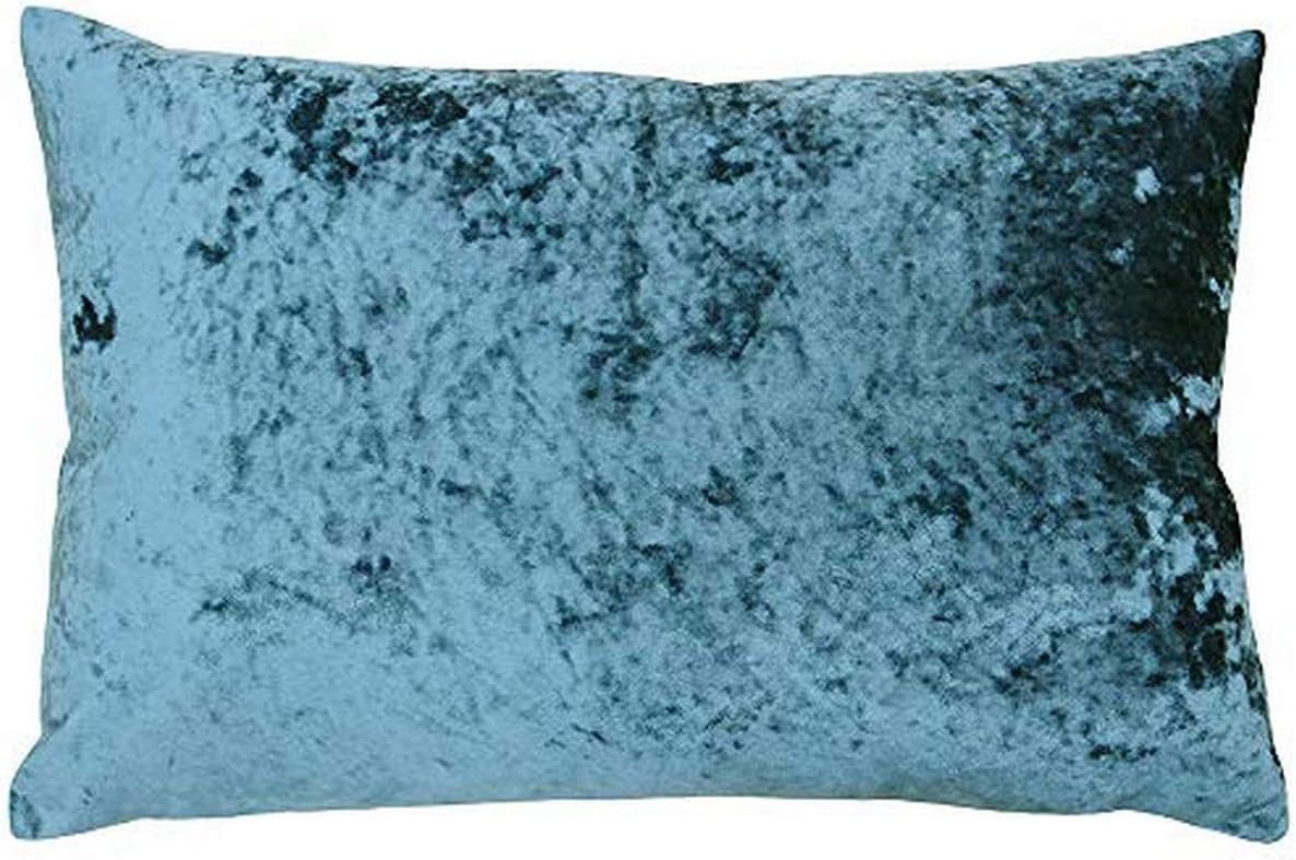 Bumble Rectangular Bee Scatter Cushion - Emerald Green - Faux Velvet ...