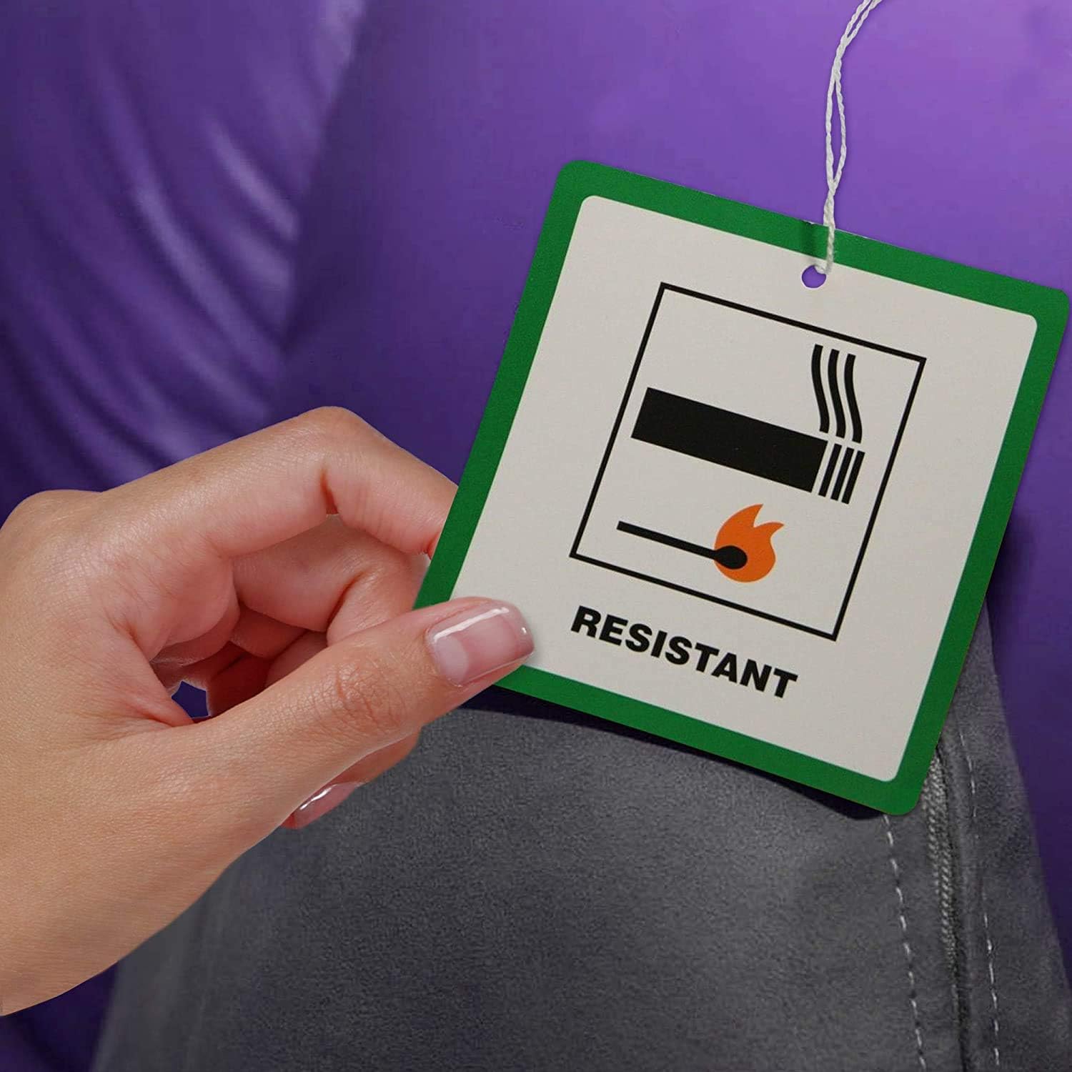 Pack of 10 Upholstery/Furniture Sew On Fire Labels : Amazon.co.uk: DIY ...