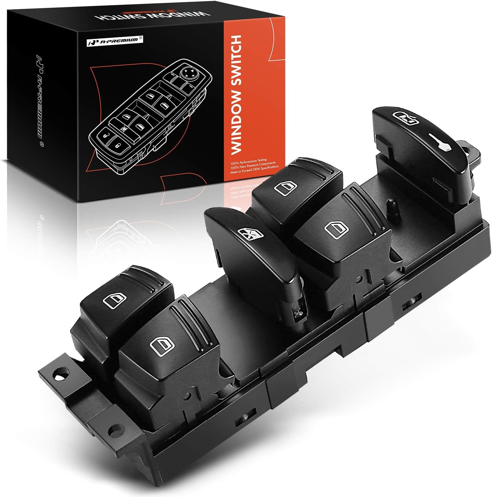 A-Premium Master Power Window Switch Compatible with Porsche Cayenne ...
