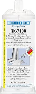 WEICON Easy-Mix RK-7100 Structural Acrylic Adhesive 50 g for plastics ...