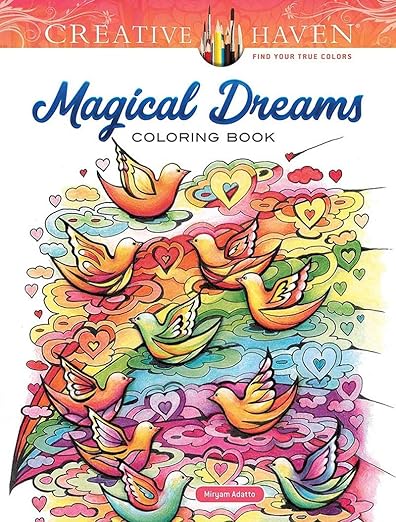 Amazon.com: Creative Haven Magical Dreams Coloring Book (Creative Haven ...