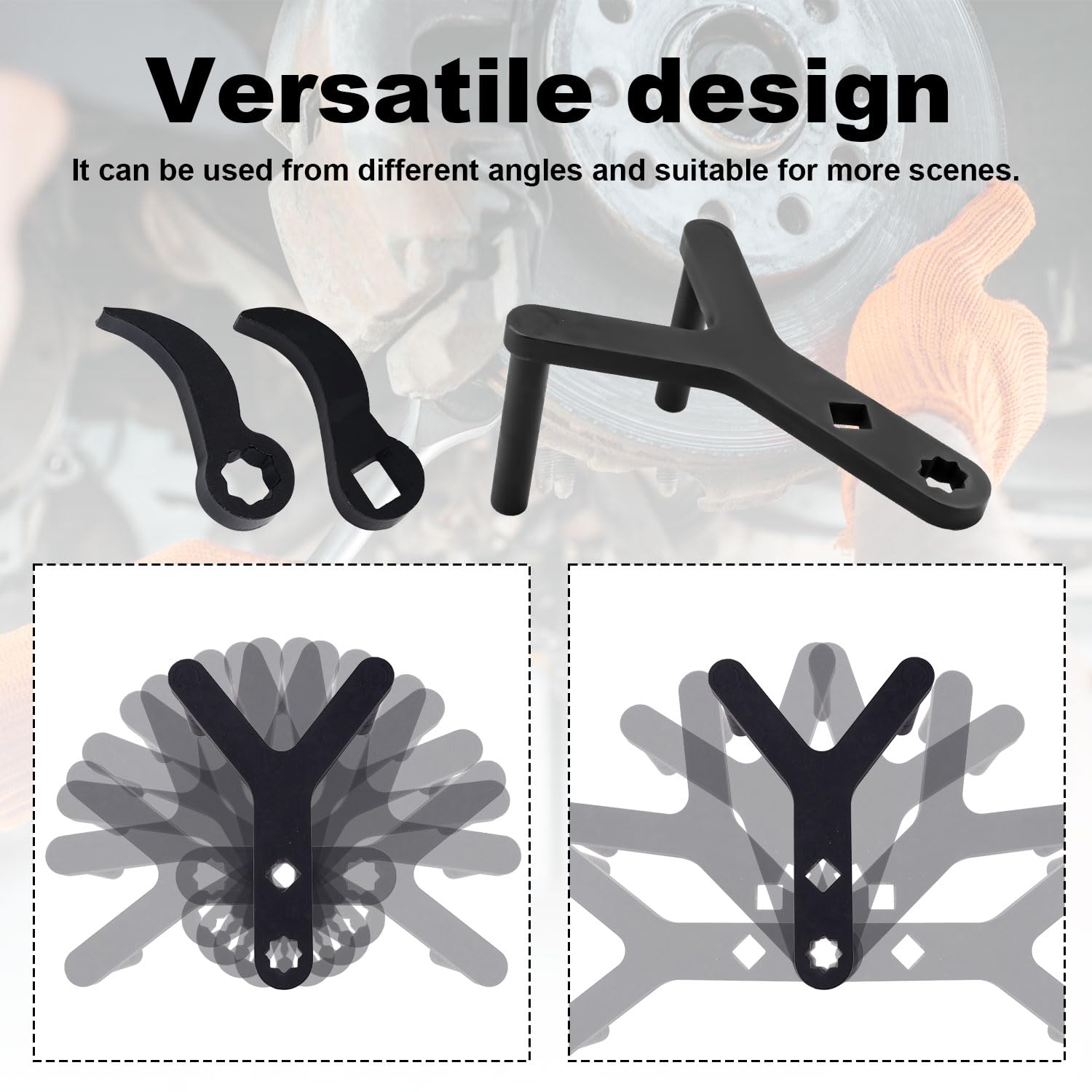Ball Joint Removal Tool Gosknor Lower Control Arm Pry Tool Kit, 1/2 ...