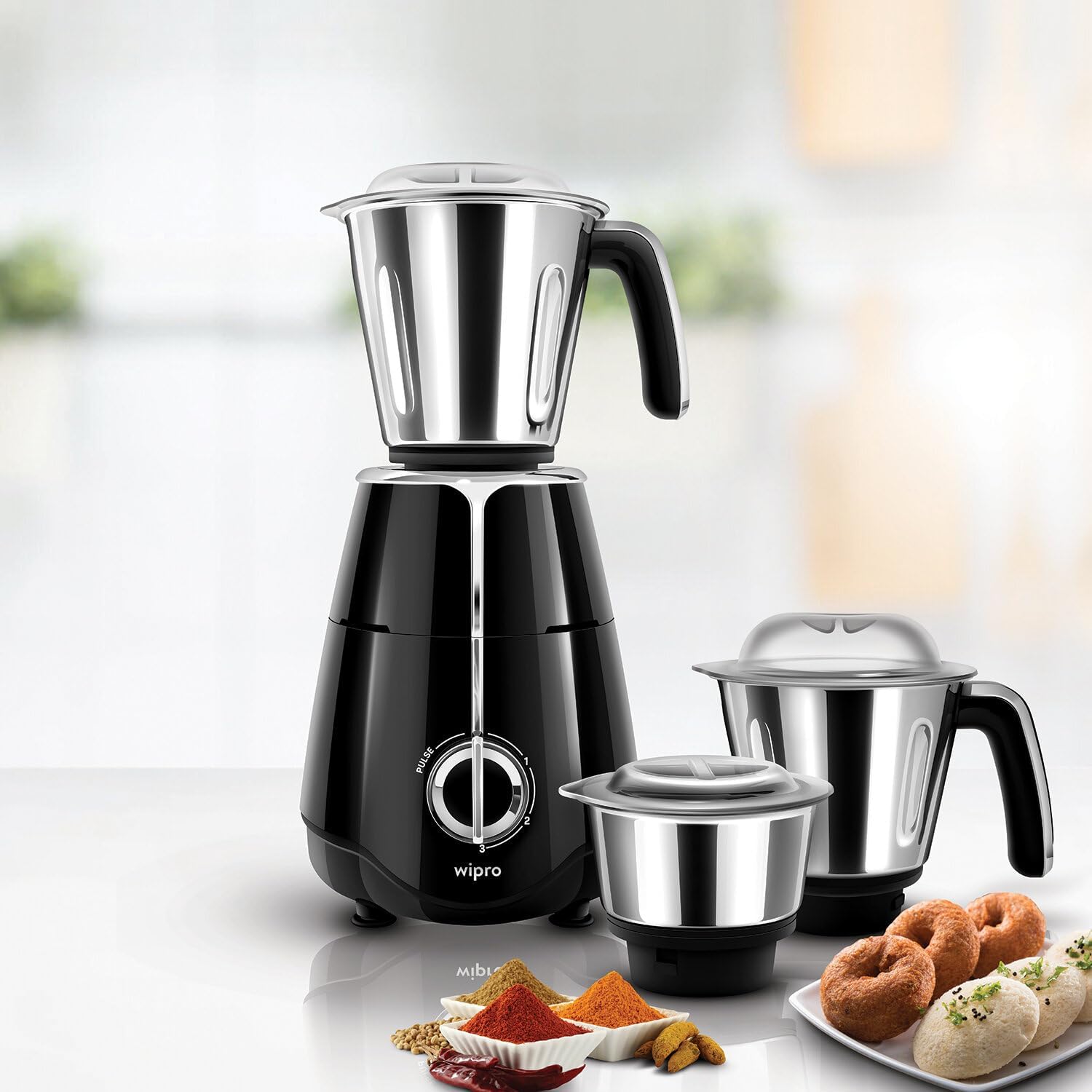 Buy Maxotech ZACK Pro Powerful Hybrid Copper Motor 700-Watt Mixer ...