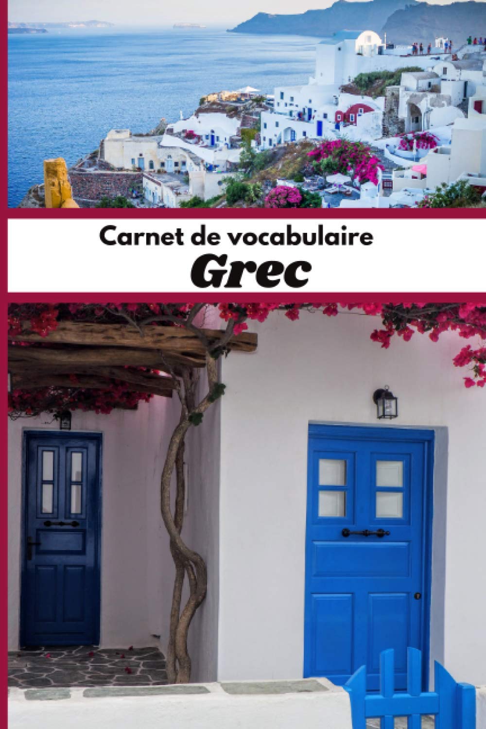 Buy carnet de vocabulaire grec: Carnet de vocabulaire grec à remplir, 2 ...