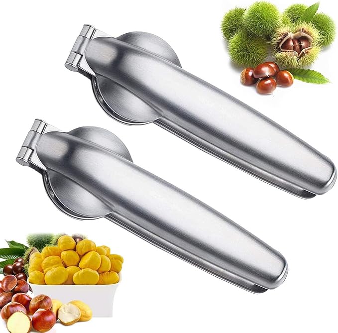 Chestnut Cutter, 2 Pieces Chestnut Opener, Chestnut Pliers, Chestnut ...