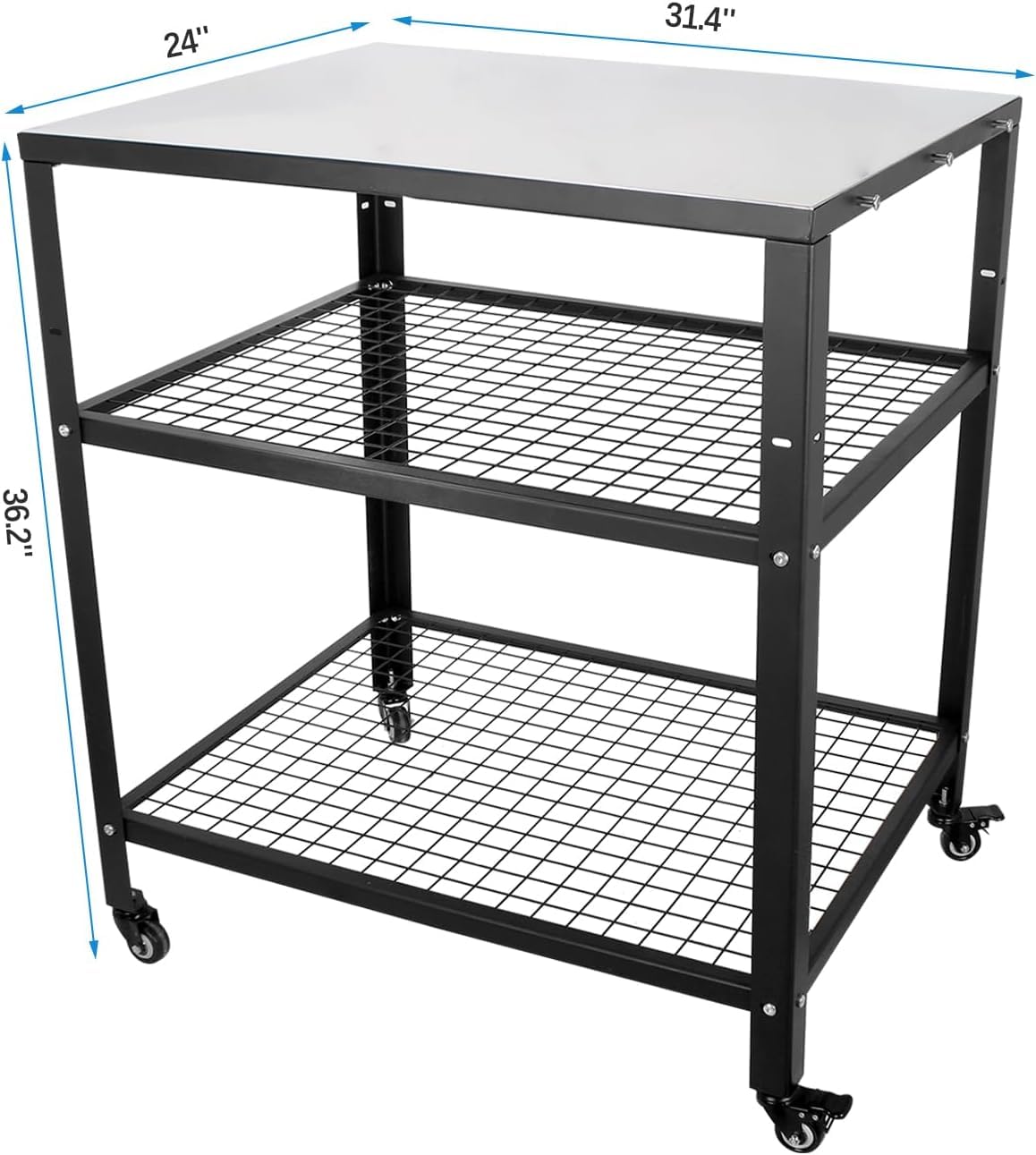 Snapklik.com : Karpevta Pizza Oven Table, Heavy Duty Pizza Oven Stand ...
