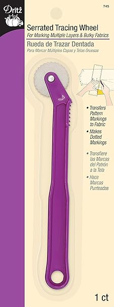 Amazon.com: Dritz Serrated, Purple Tracing Wheel