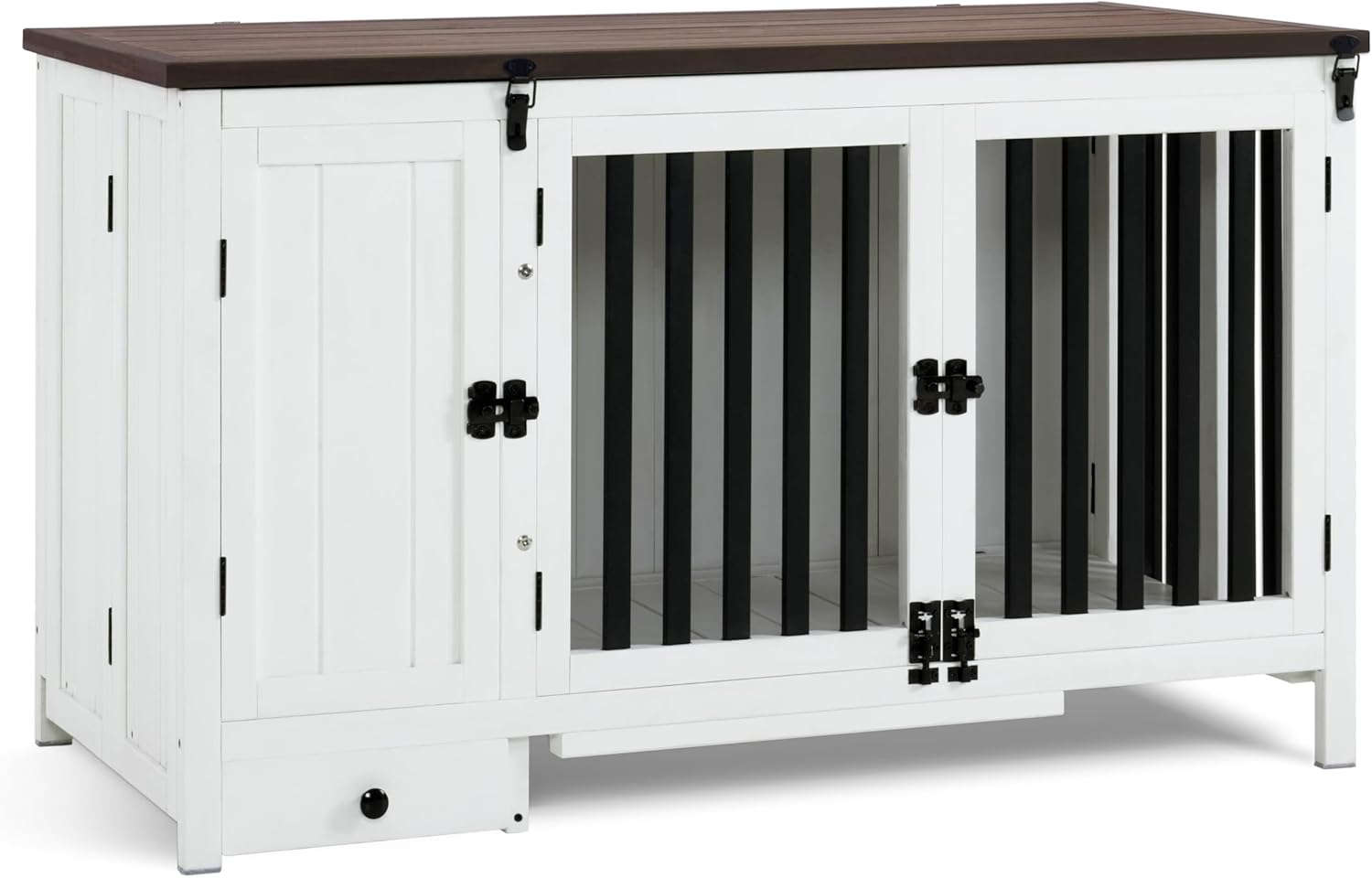 Amazon.com : MCombo Wooden Dog Crate Furniture, Indoor Dog Kennel Pet ...