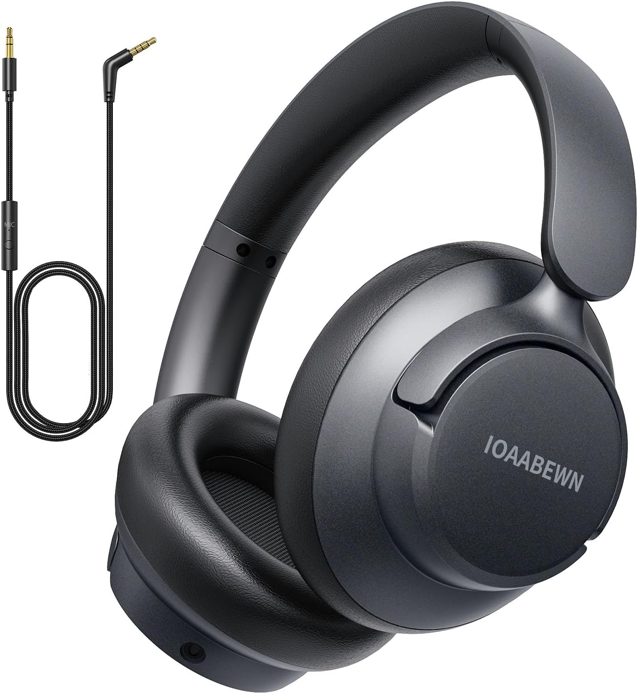 Amazon.com: IOAABEWN Headphones Wired, Over-Ear Wired 3.5mm Plug in ...