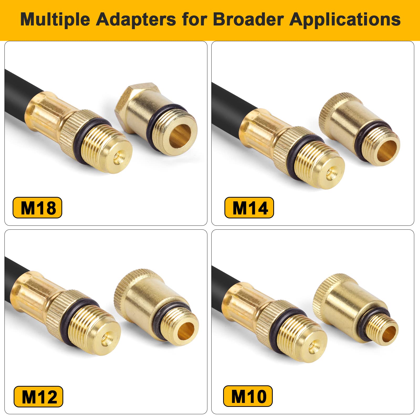 Snapklik.com : BETOOLL 8pcs Compression Tester Automotive - Digital ...