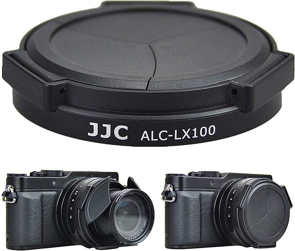 Amazon.com : JJC Auto Open and Close Lens Cap Protector for Panasonic ...