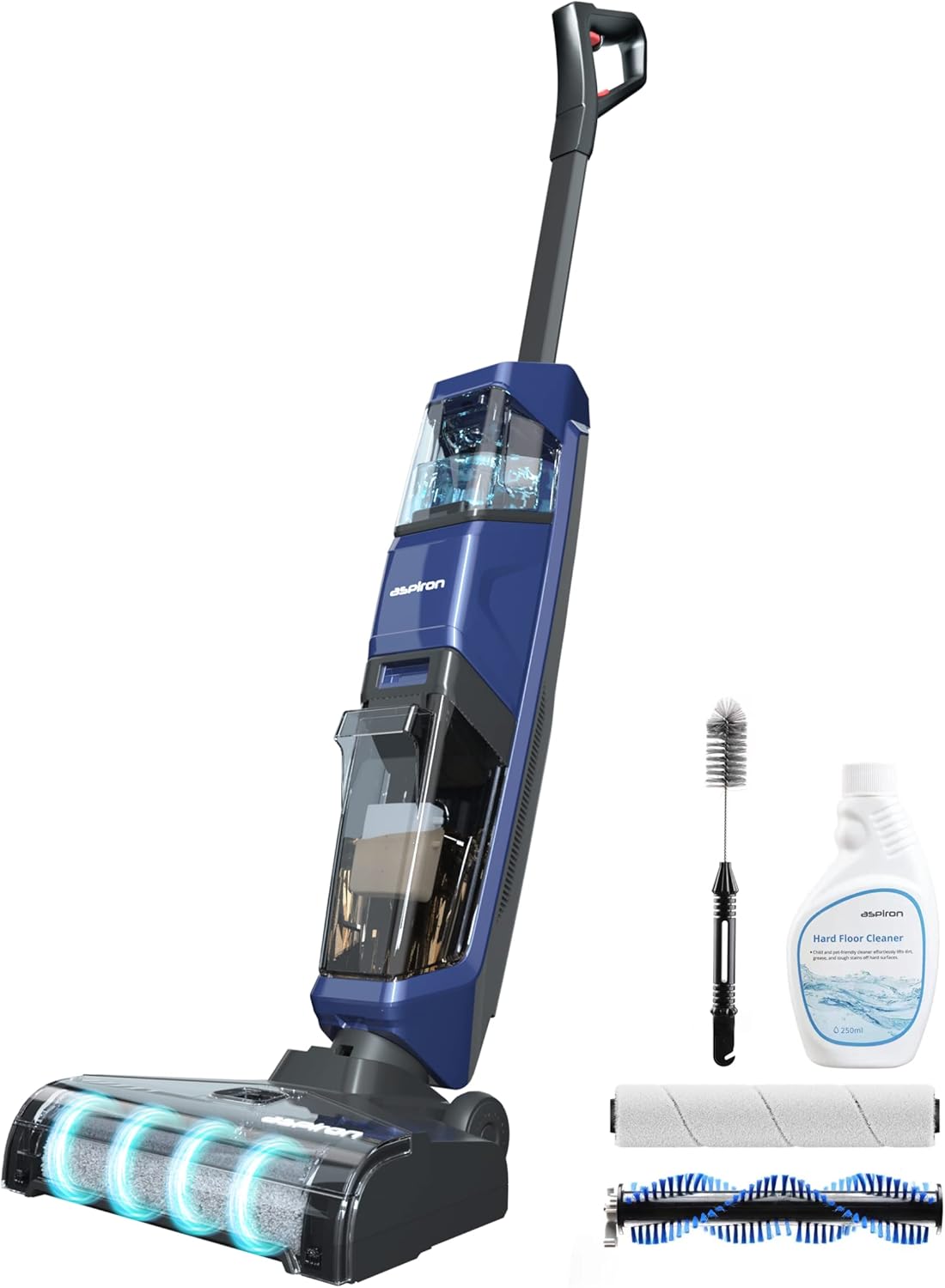 Amazon.com - Aspiron Cordless Wet Dry Vacuum Cleaner and Mop for Hard ...