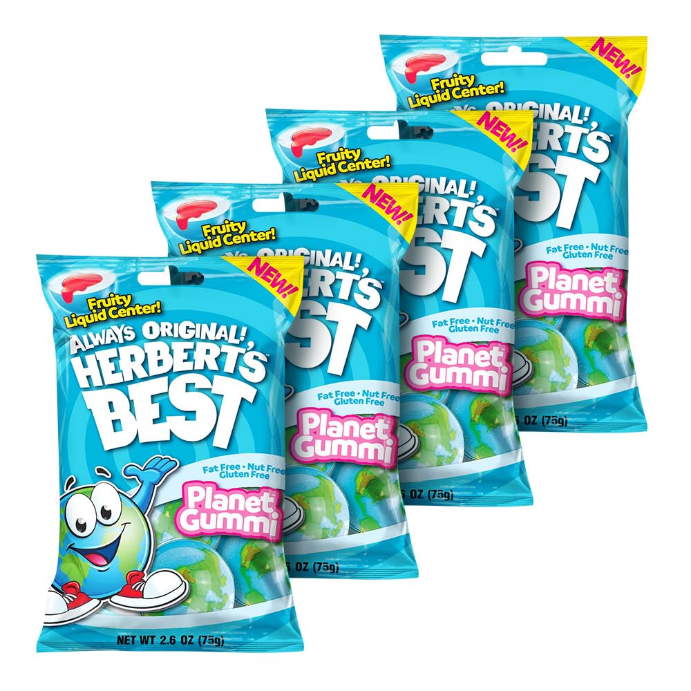 Amazon.com: PURA PARCEL Herbert's Best Gummies - Pack of (4) Peg Bags ...