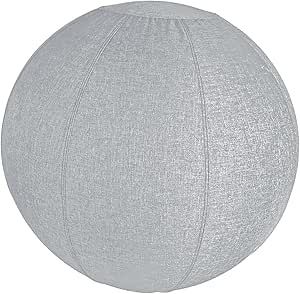 Amazon.com: kowaku Pilates Yoga Ball Cover, Exercise Ball Cover ...