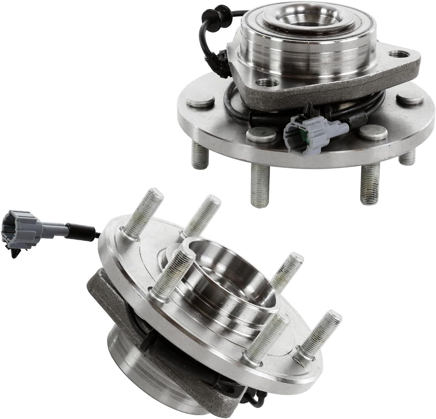 Amazon.com: Detroit Axle - 5.6L Front Wheel Bearing Hubs for 08-12 ...