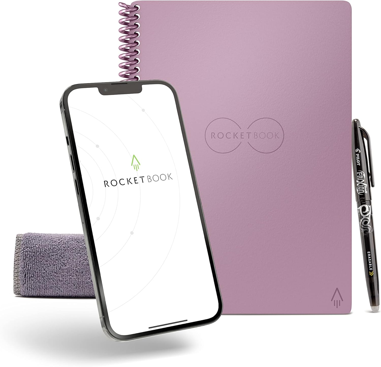 Amazon.com: Rocketbook Smart Reusable Notebook - Lined Eco-Friendly ...