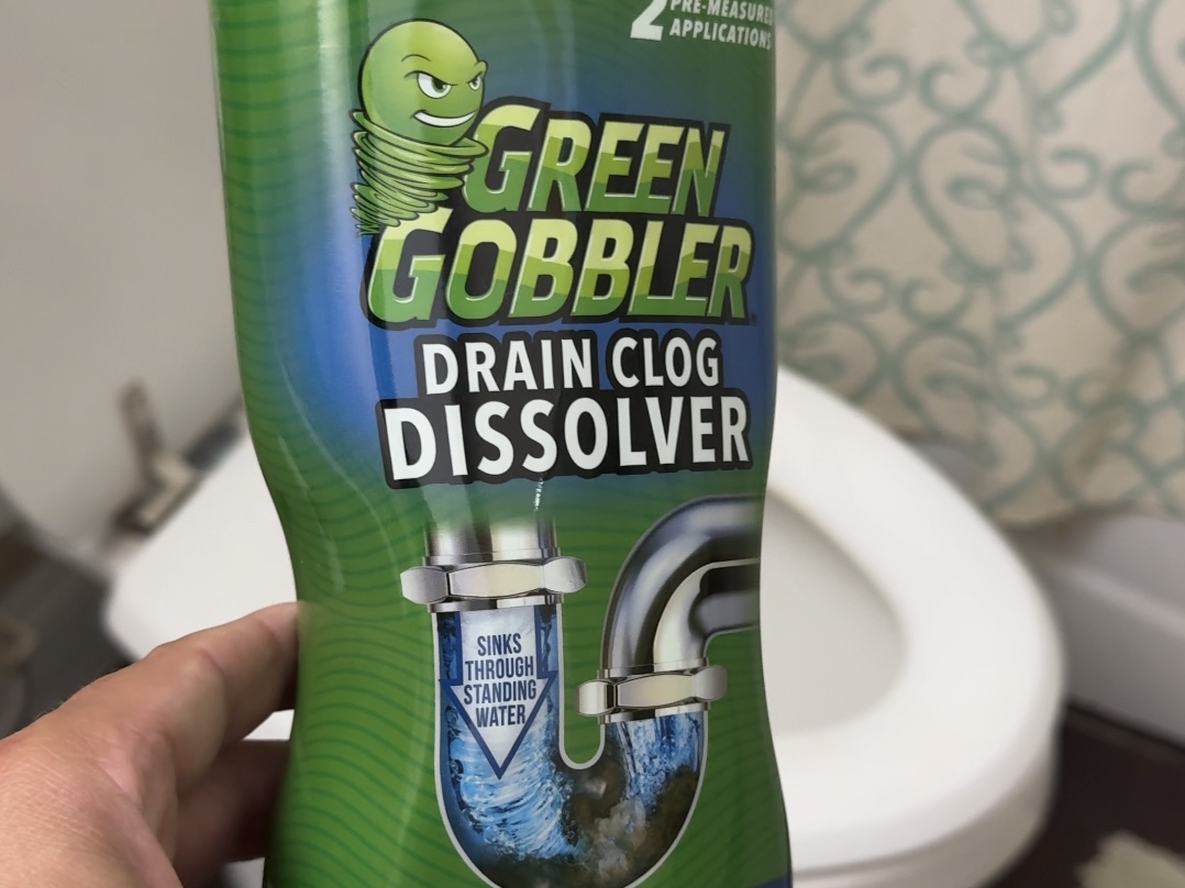 Watch Real Test Of The Green Gobbler Drain Clog Remover On Amazon Live