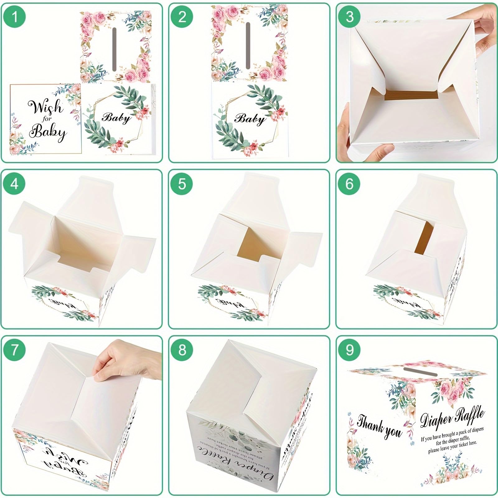 Diaper Baby For A Favor Box Template The Cutting Cafe': DIAPER SHAPED