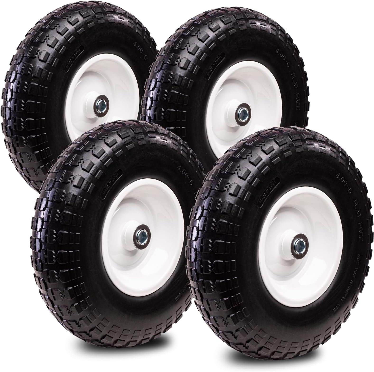 Amazon.com: Taifa 4 PCS 13 Inch Solid Flat Free Replacement Tires and ...